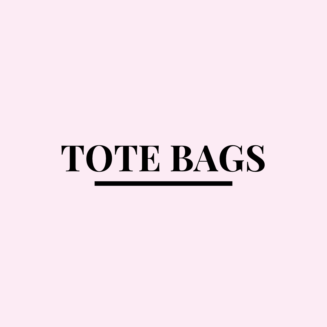 TOTE BAG COLLECTION – Personalization Studio