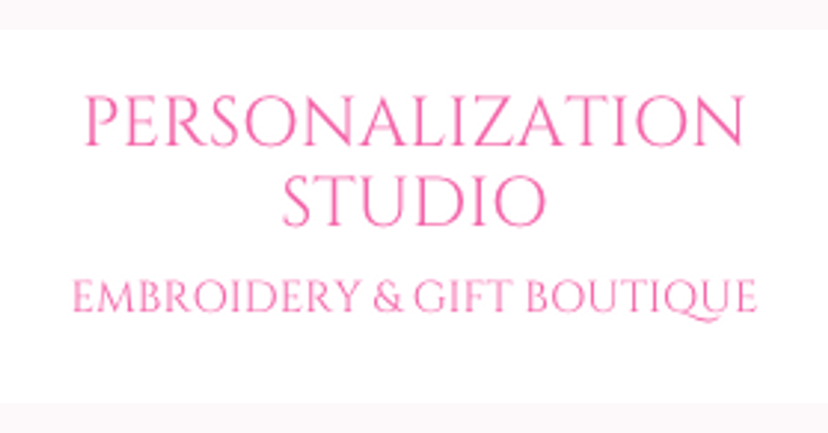 Custom embroidered personalized gifts – Personalization Studio